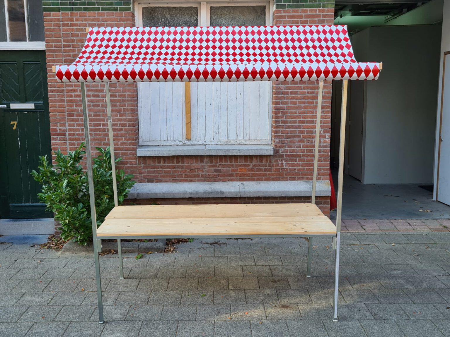 Marktkraam 2 meter - Partyverhuur Rotterdam
